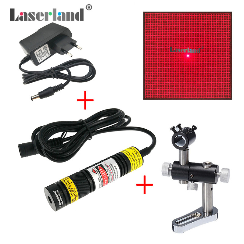 Laserland 16*68 650nm 5mW 100mW 50*50 Grid Red Light Grating Laser ...