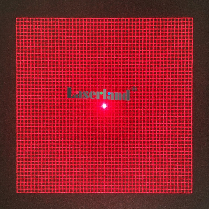 Laserland 16*68 650nm 50mW 100mW 50*50 Grid Red Light Grating Laser ...