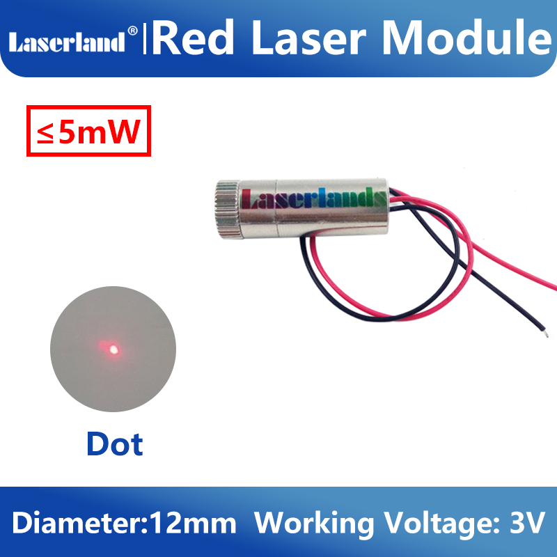 Laserland Red Green Laser Head Diode Module Dot Line Cross Generator ...